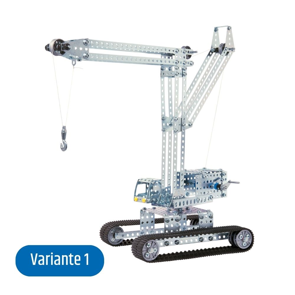 eitech crawler crane / construction crane made of 520 components | eitech® metal construction sets