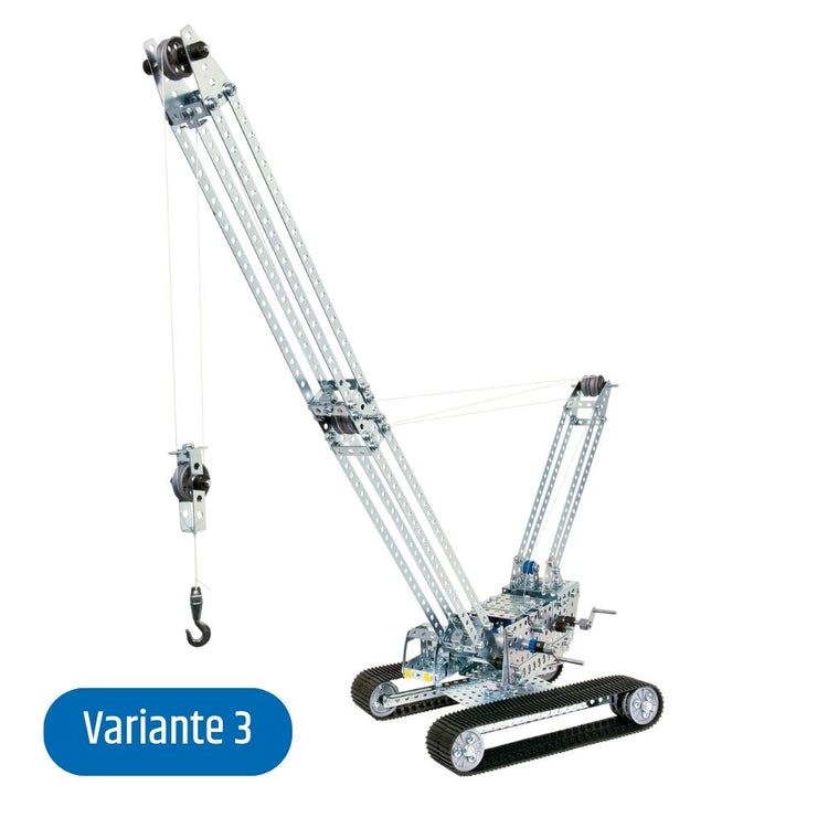 eitech crawler crane / construction crane made of 520 components | eitech® metal construction sets